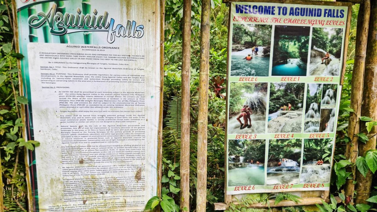 Aguinid Waterfalls Samboan Cebu