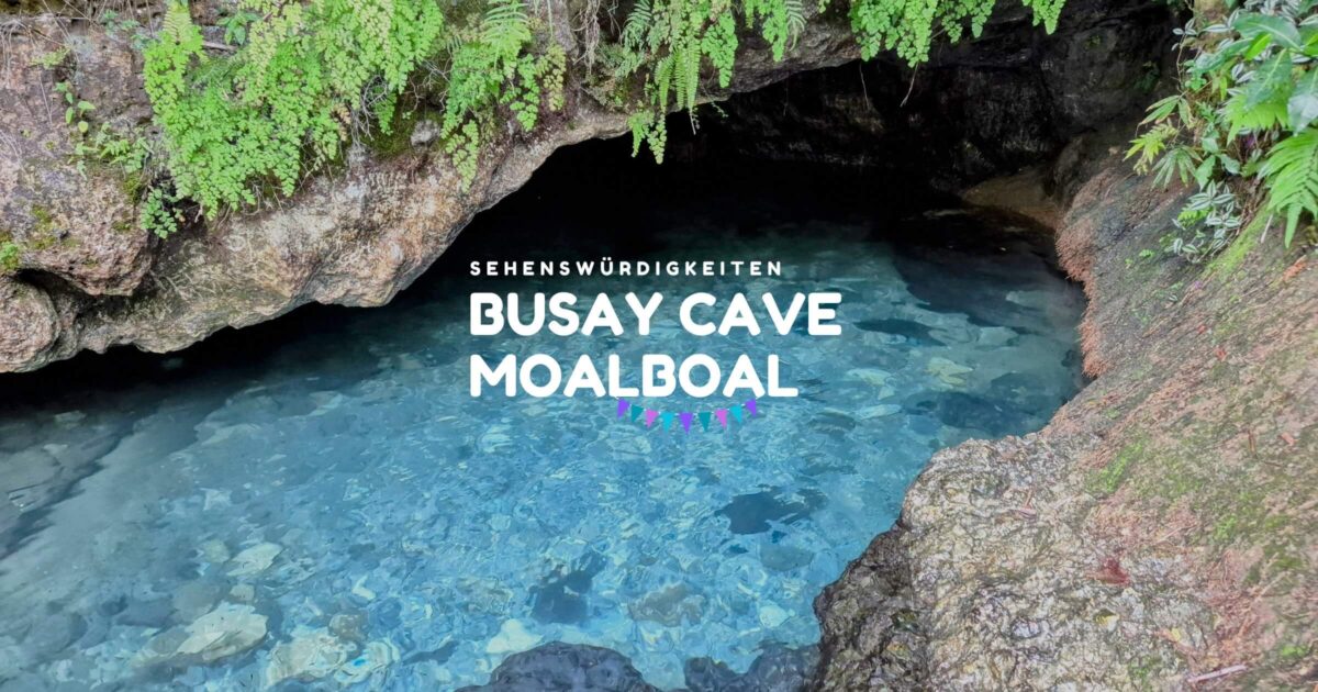 Busay Cave Moalboal: Infos, Lage, Anfahrt
